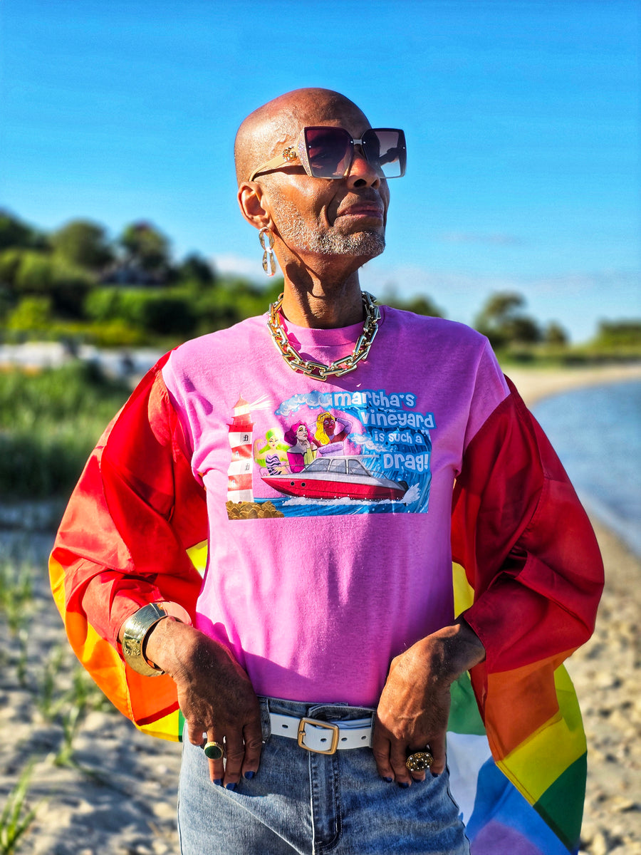 Martha's Vineyard Is A Drag T-shirt – MV Streetwear Co